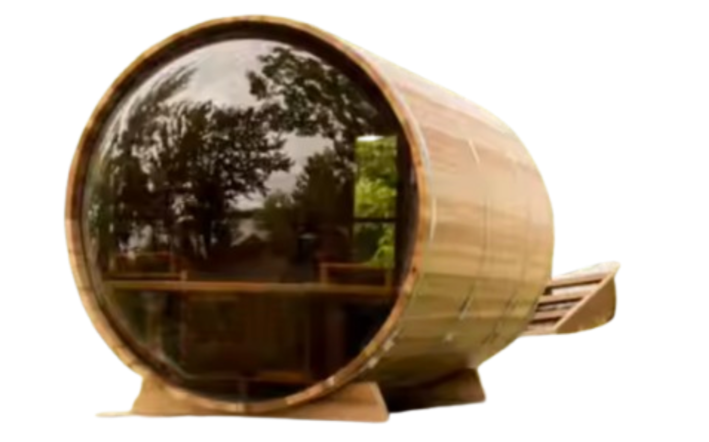 Redwood Barrel Sauna 2 persons – Vital Glow Saunas